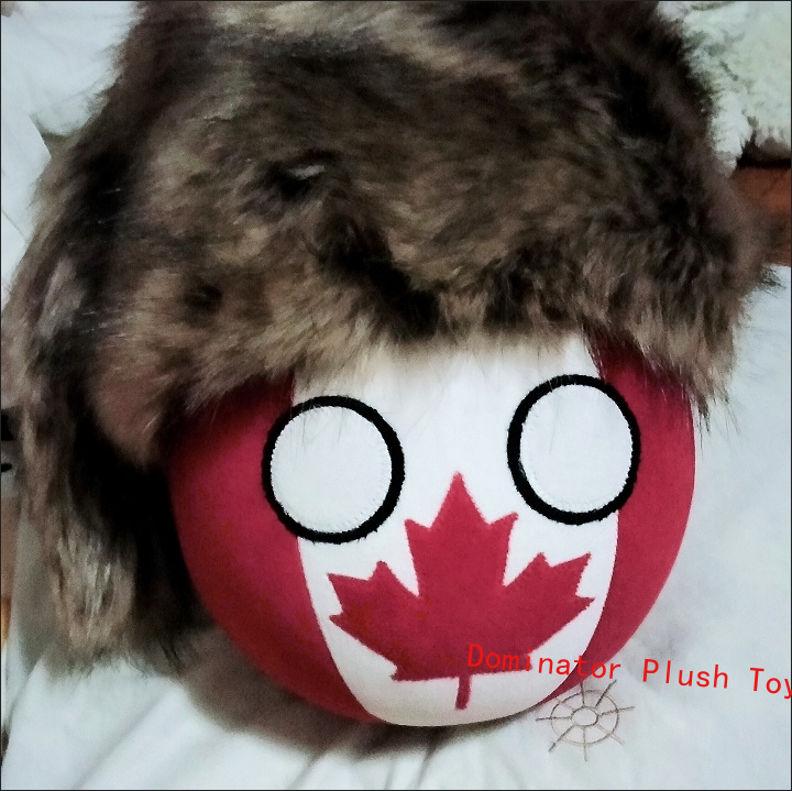 Polandball Dango Canada Ball 20cm Plush Doll Countryball Stuffed Toy ...