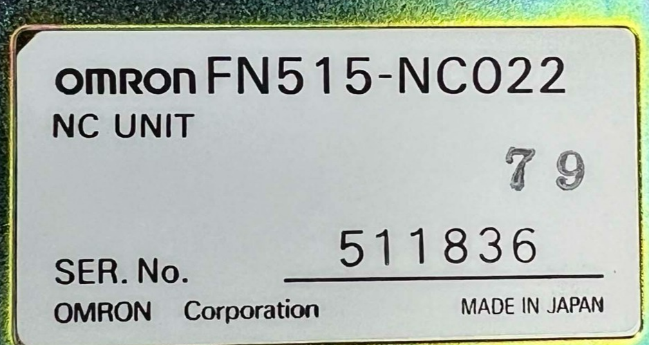 Omron FN515-NC022 NC Unit *used working | eBay