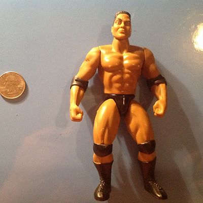 WWF Jakks Wrestling The Rock Dwayne Johnson Action Figure WWE WCW ...