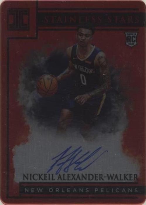2019-20 Panini Impeccable - Stainless Stars Autographs Nickeil ...