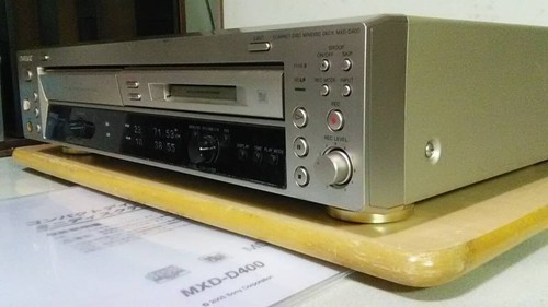 SONY MXD-D400 MD Deck Mini Disk Deck Audio Player Recorder MDLP | eBay