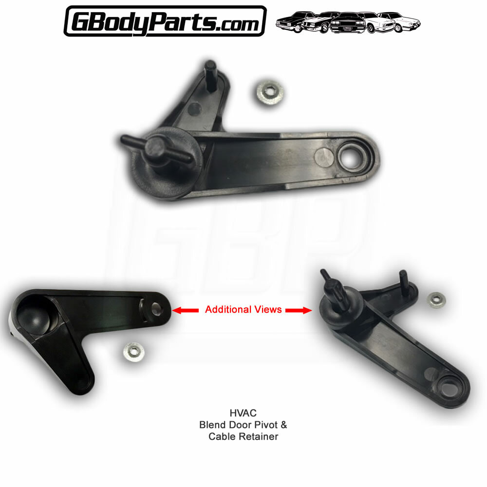 78-88 GBody HVAC Heater A/C Door Cable Pivot Point Air Temp Blend Door ...