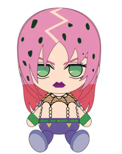 JoJo's Bizarre Adventure Golden Wind Chibi Plush doll Diavolo Japan NEW ...