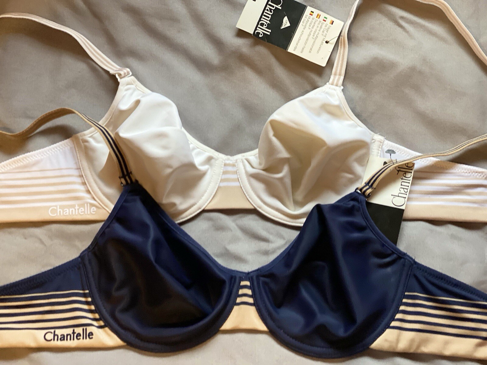Chantelle Bra 34C Bretelles Multiposition Jusqu’en Bonnet F (Two Pack ...