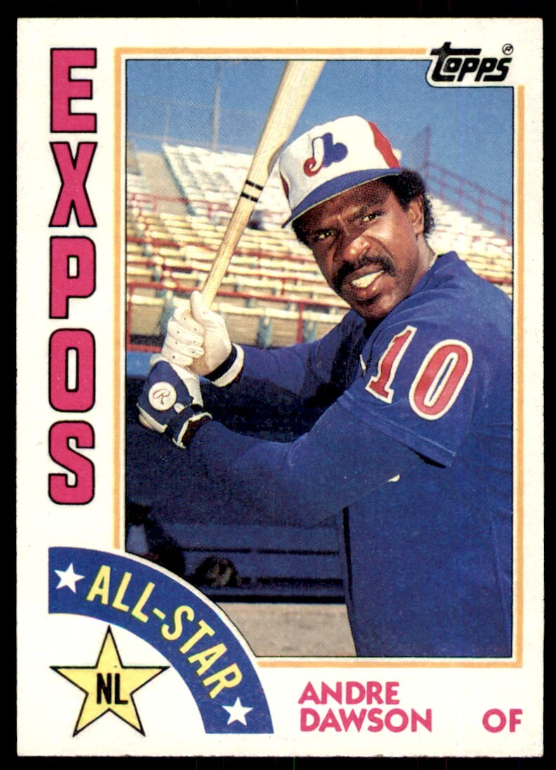 1984 Topps Andre Dawson Baseball Cards #392 | eBay