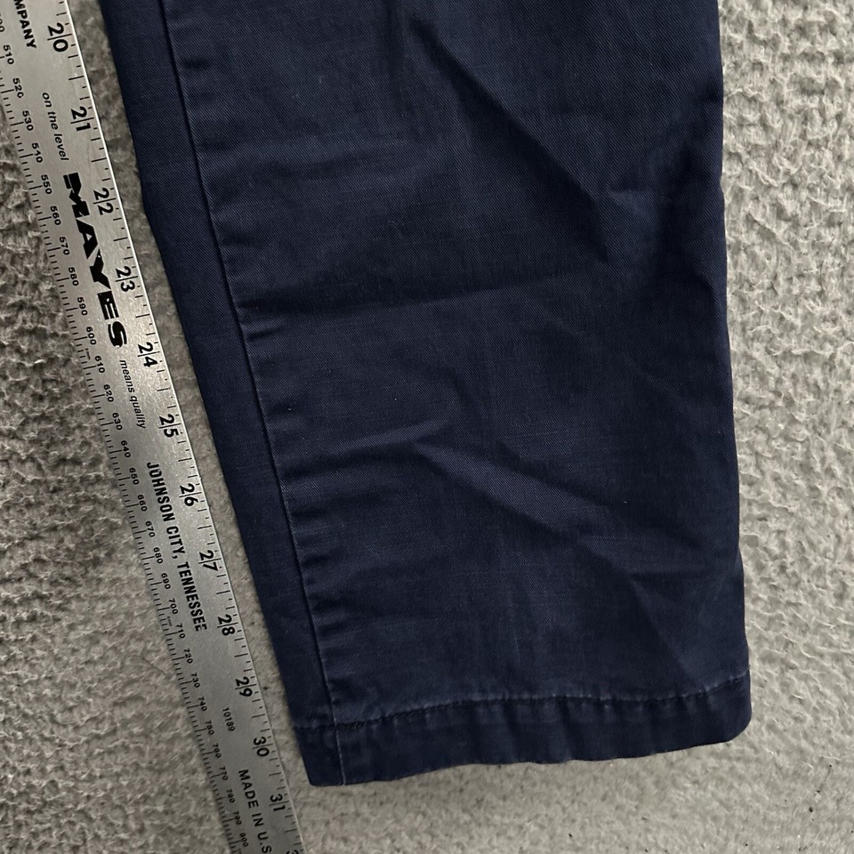 Gap Mens Pants Blue Size 31x32 Chino Slim Fit 100% Cotton | eBay
