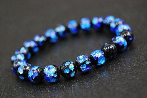 Okinawa Traditional Craft Ryukyu Dragonfly Stone/Firefly Glass 8Mm ...