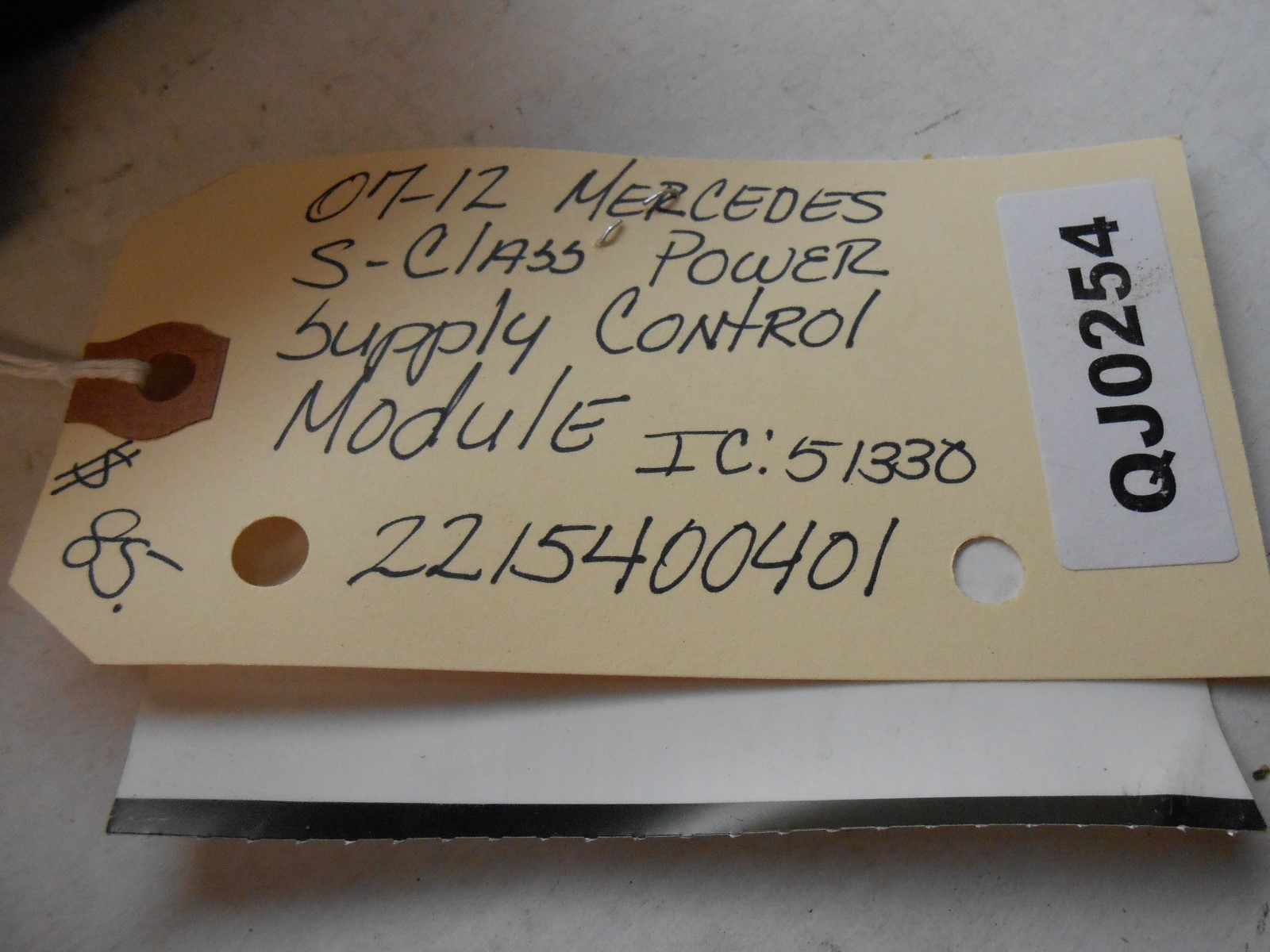 07-12 Mercedes S-class power supply control module 2215400401 ic# 51330 ...
