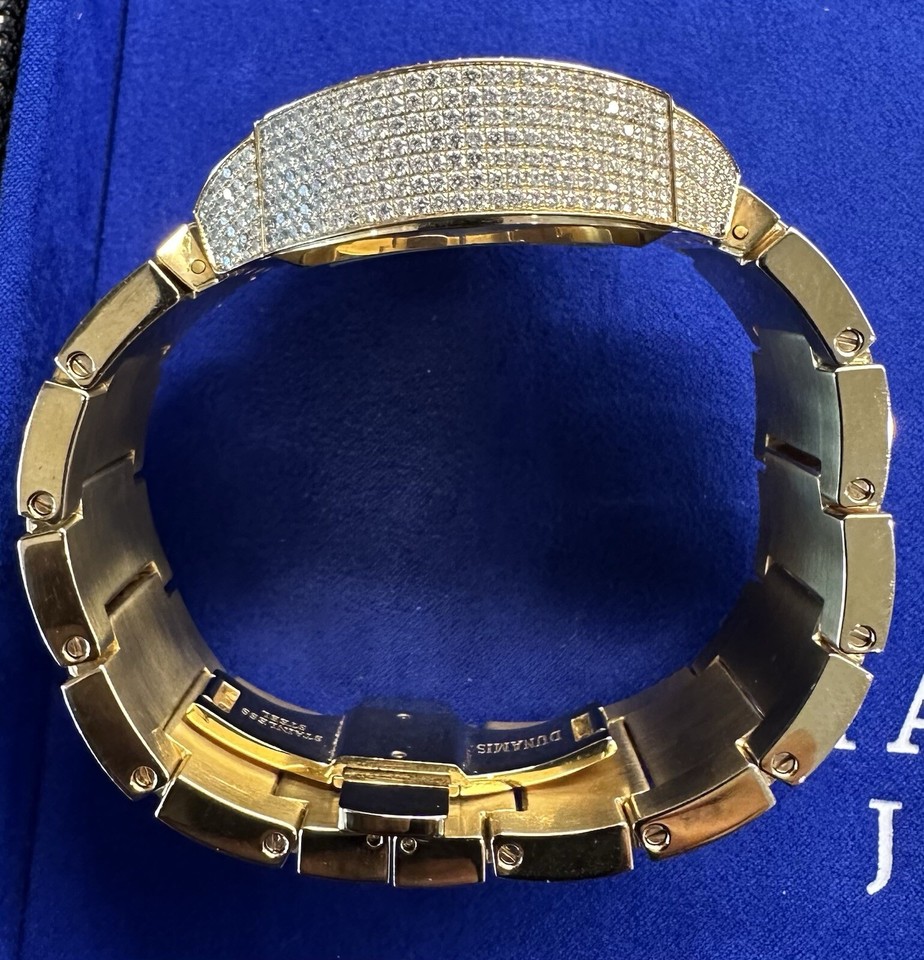 Dunamis Spartan Floating Diamond Watch | eBay