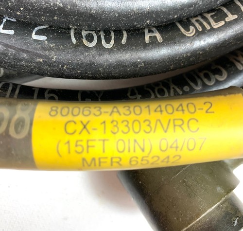 HMMWV Military Radio CX-13303/VRC - A3014040-2 - 15ft Cable | eBay