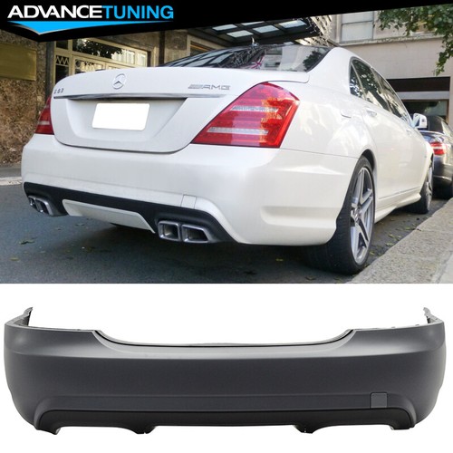 Fits 07-13 Benz W221 S-Class PP Rear Bumper Cover Conversion Non PDC | eBay