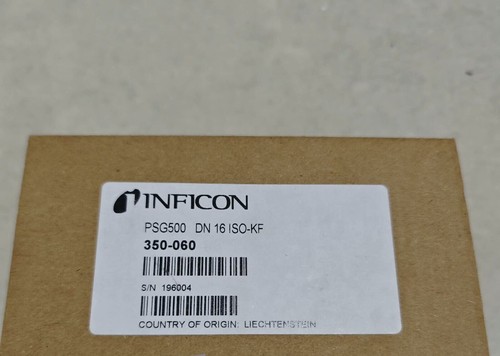 Brand New PSG500 INFICON Pirani Standard Vacuum Gauge 350-060 ...