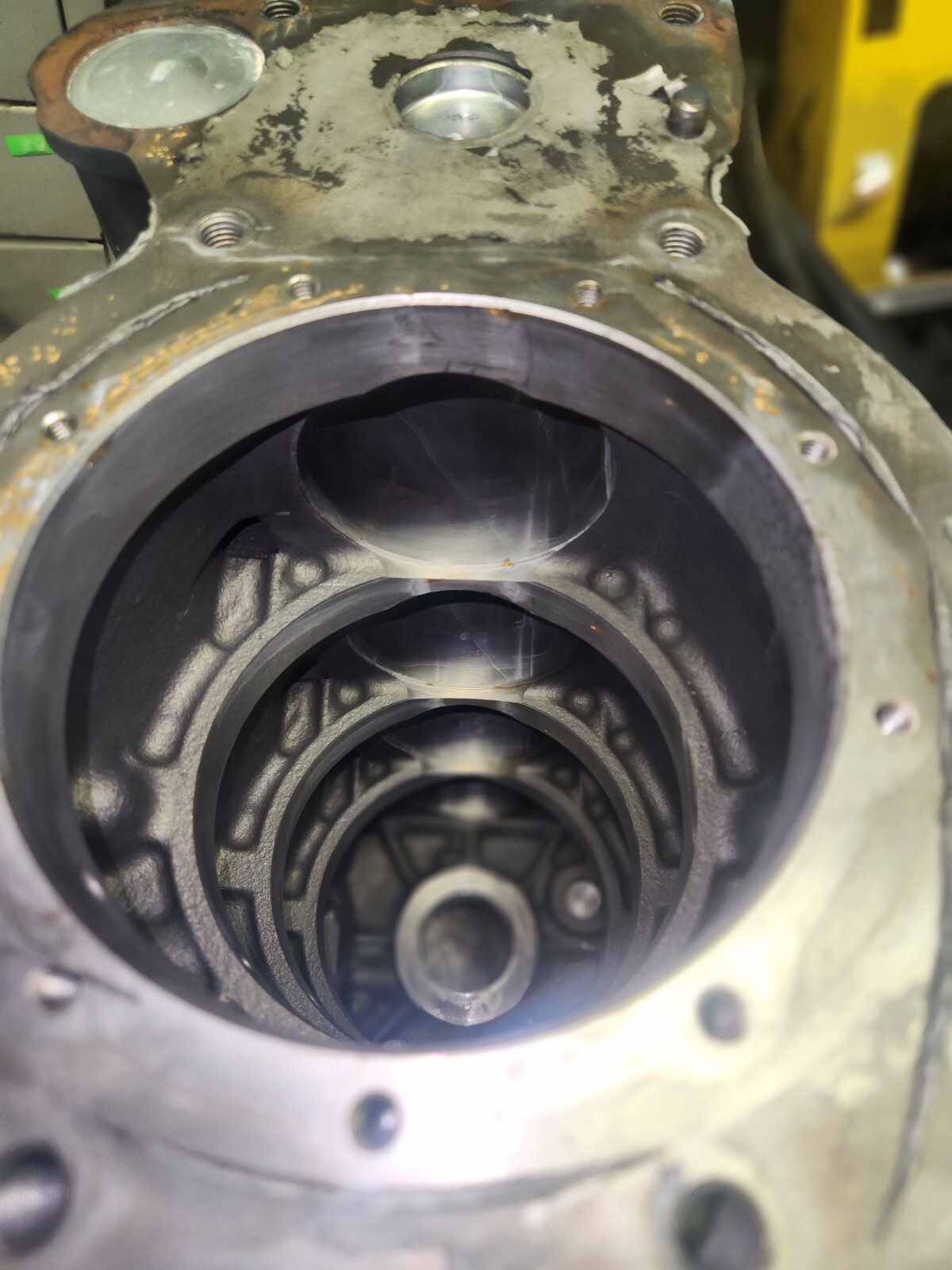 Kubota V1505 T EF04 Diesel Engine Block Crankcase 1J089-01010 Tractor ...