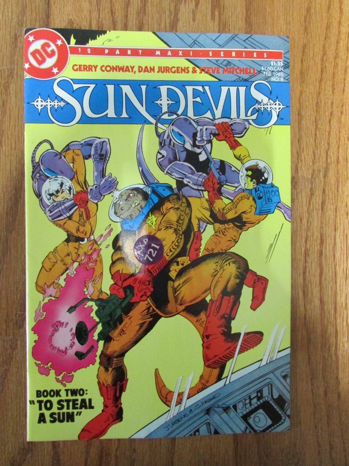 COMIC BOOK - DC COMICS - SUN DEVILS NO 8 FEB 1985 | eBay