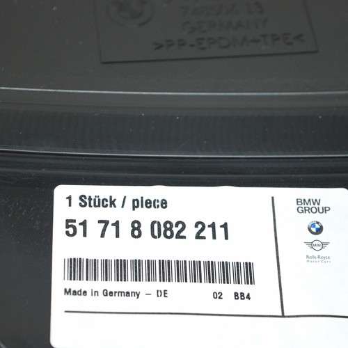 BMW 5 G30 FRONT LEFT WHEEL ARCH BOTTOM COVER 51718082211 ORIGINAL for ...