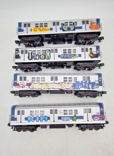 MTH 30-2391-0 MTA R-17 Subway Graffiti 4-Car Set W/ Locosounds See ...