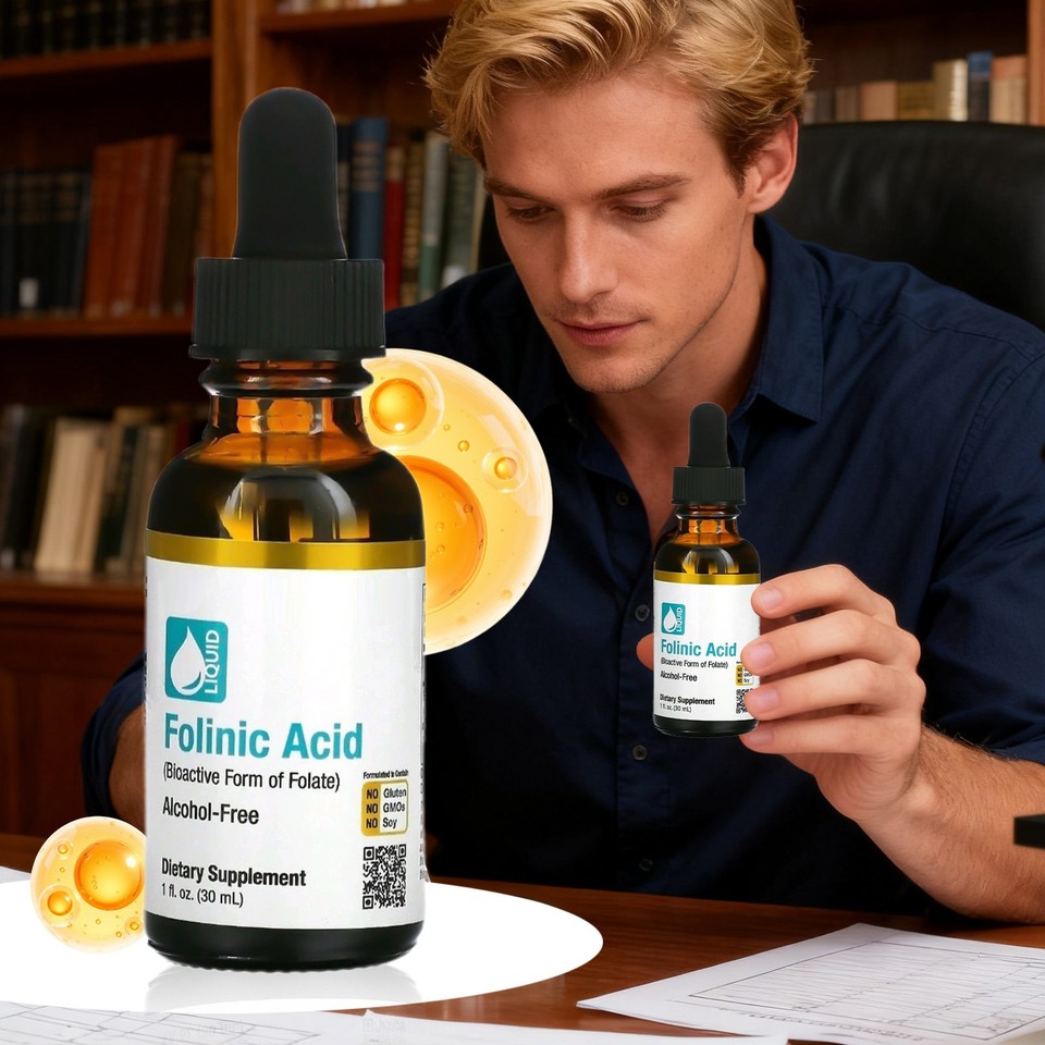 Folinic Acid Lion’s Mane Speech Delay Bundle Autism 30ml Wellness ...