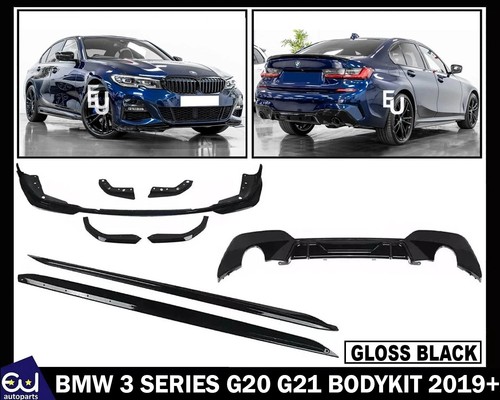 MP BODY KIT BODYKIT FOR BMW 3 SERIES G20 G21 FRONT SPLITTER LIP REAR ...