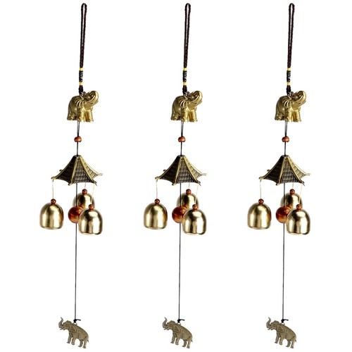 3 Count Chinese Wind Chime Home Decor Chimes Traditional Retro Bell ...