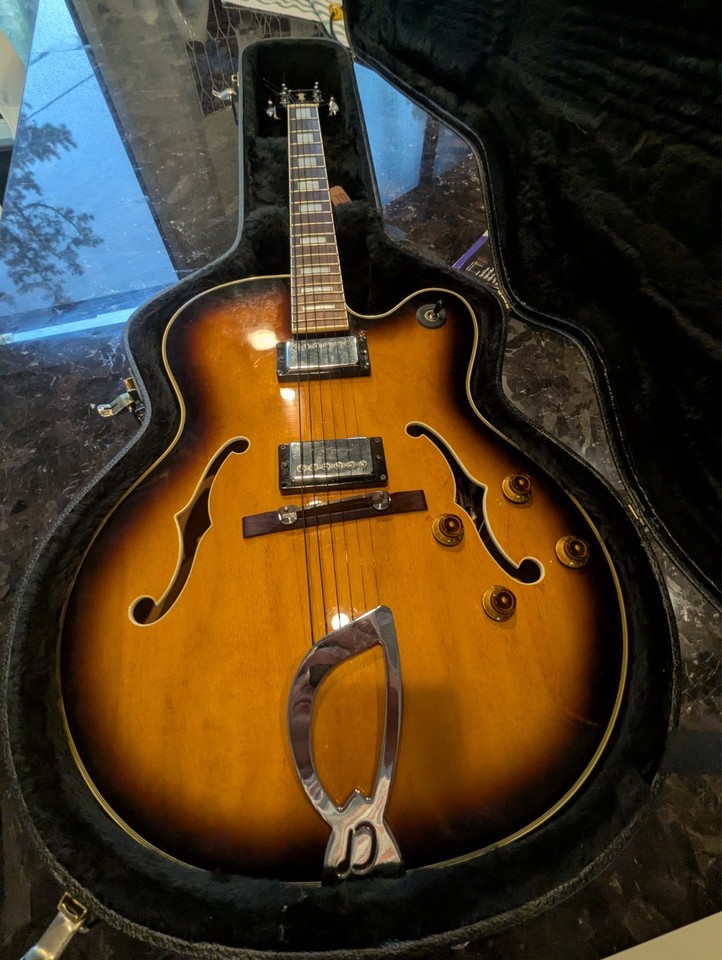 DeArmond by GUILD Archtop Electric Guitar X-155 | eBay