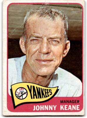 1965 Topps Johnny Keane New York Yankees #137 | eBay