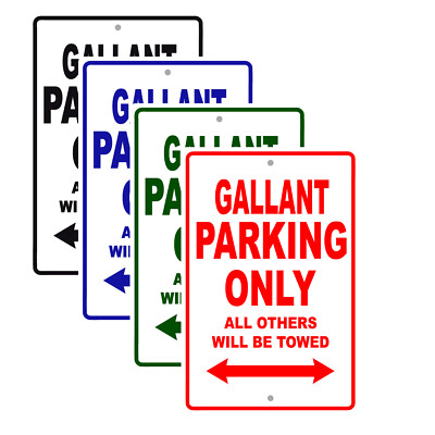 Gallant Parking Only Boat Ship Yacht Marina Lake Dock Aluminum Metal ...