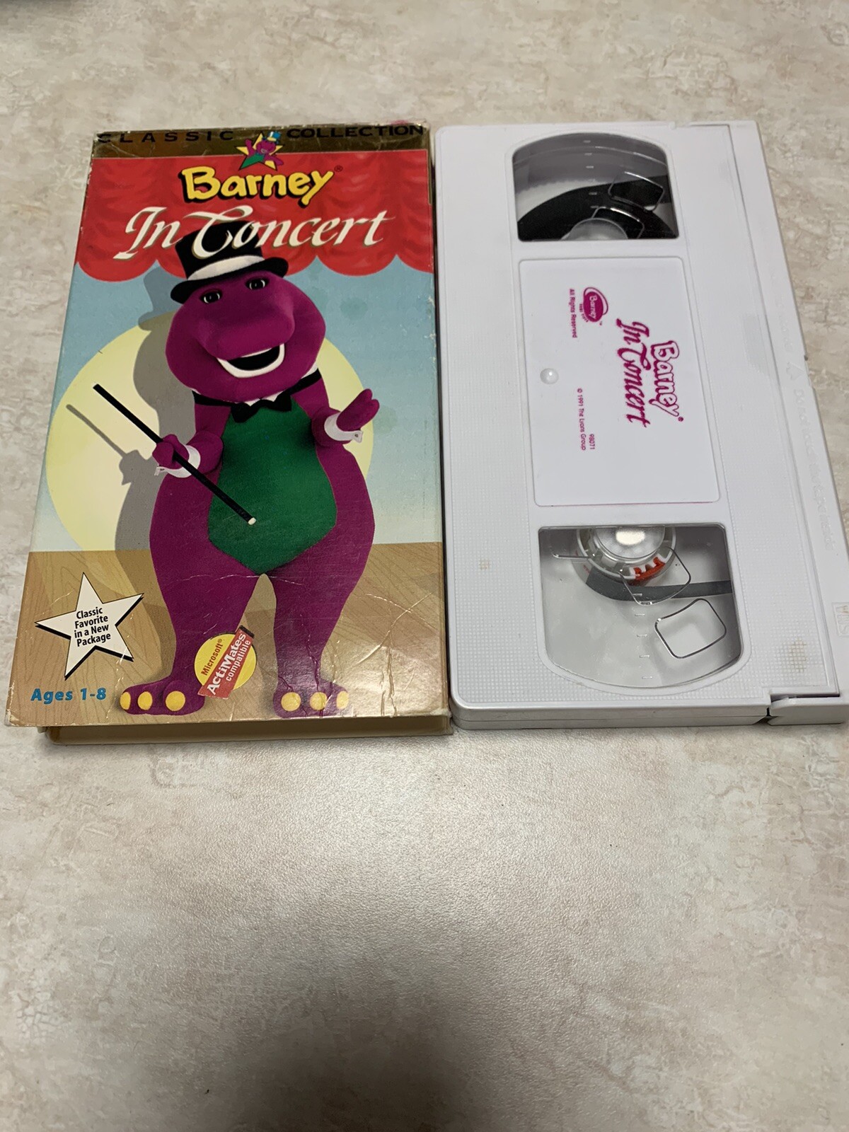 Barney - Barney in Concert (VHS) Classic | Grelly USA