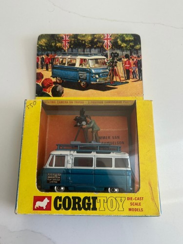 VINTAGE CORGI TOYS 479 COMMER MOBILE CAMERA VAN - IN BOX | eBay UK