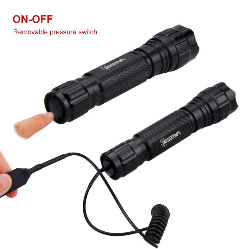 5W 500Yard Infrared IR 850nm Flashlight LED Hunting Light Night Vision ...