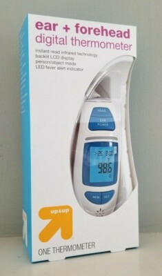Up & Up Instant Read Infrared Digital Forehead and Ear Non Invasive ...