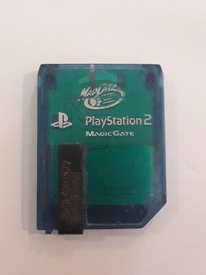 Sony Playstation 2 PS2 8MB Magicgate Memory Card SCPH-10020 BLUE | eBay