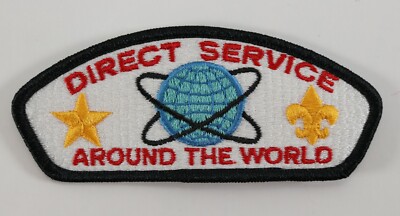 Vintage Direct Service Around The World Boy Scouts BSA CSP Shoulder ...