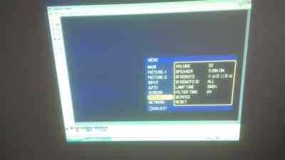 Hitachi cp-x1250 PROJECTOR 4500 lumen xga POWER zoom focus VIEWSONIC ...