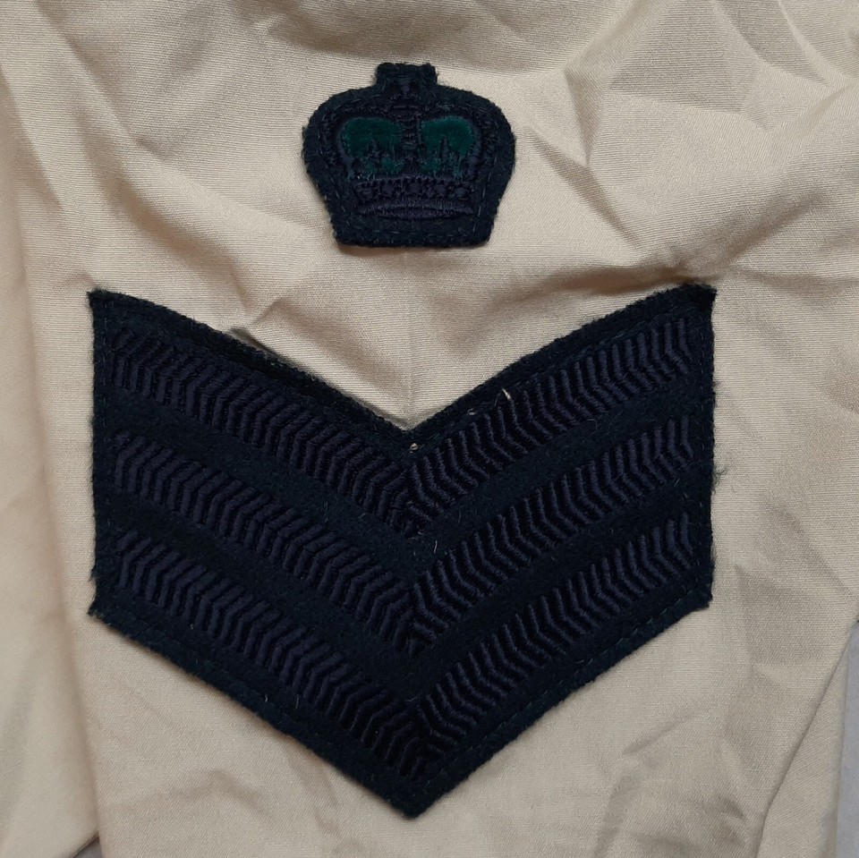 Army No2 Shirt Short Sleeves British All Ranks FAD Staff Sergeant ...