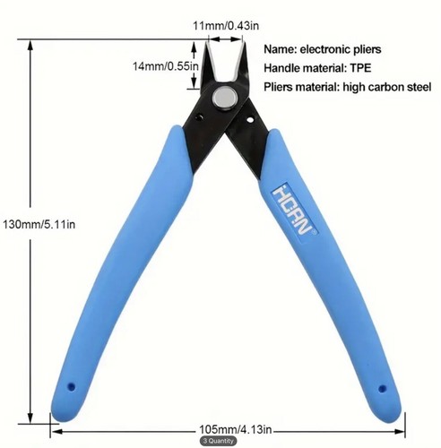 Nipper Sprue Snips Side Cutters for Bandai Gundam or AMT Model Kit ...