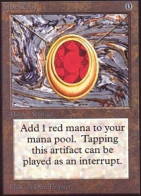 [1x] Mox Ruby Damaged, English Collectors Edition - International ...