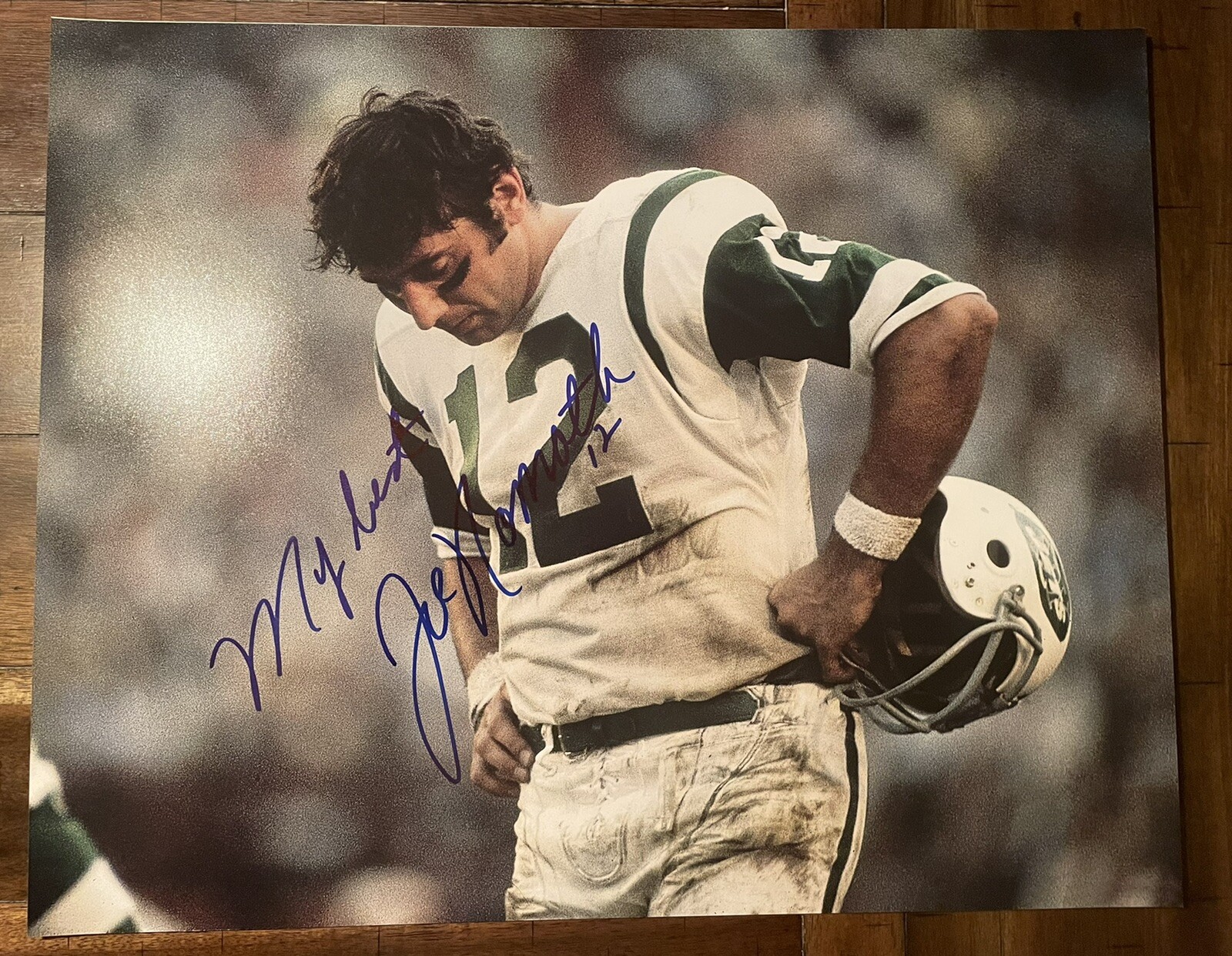 Joe Namath | Autographed Football Memorabilia & NFL Merchandise