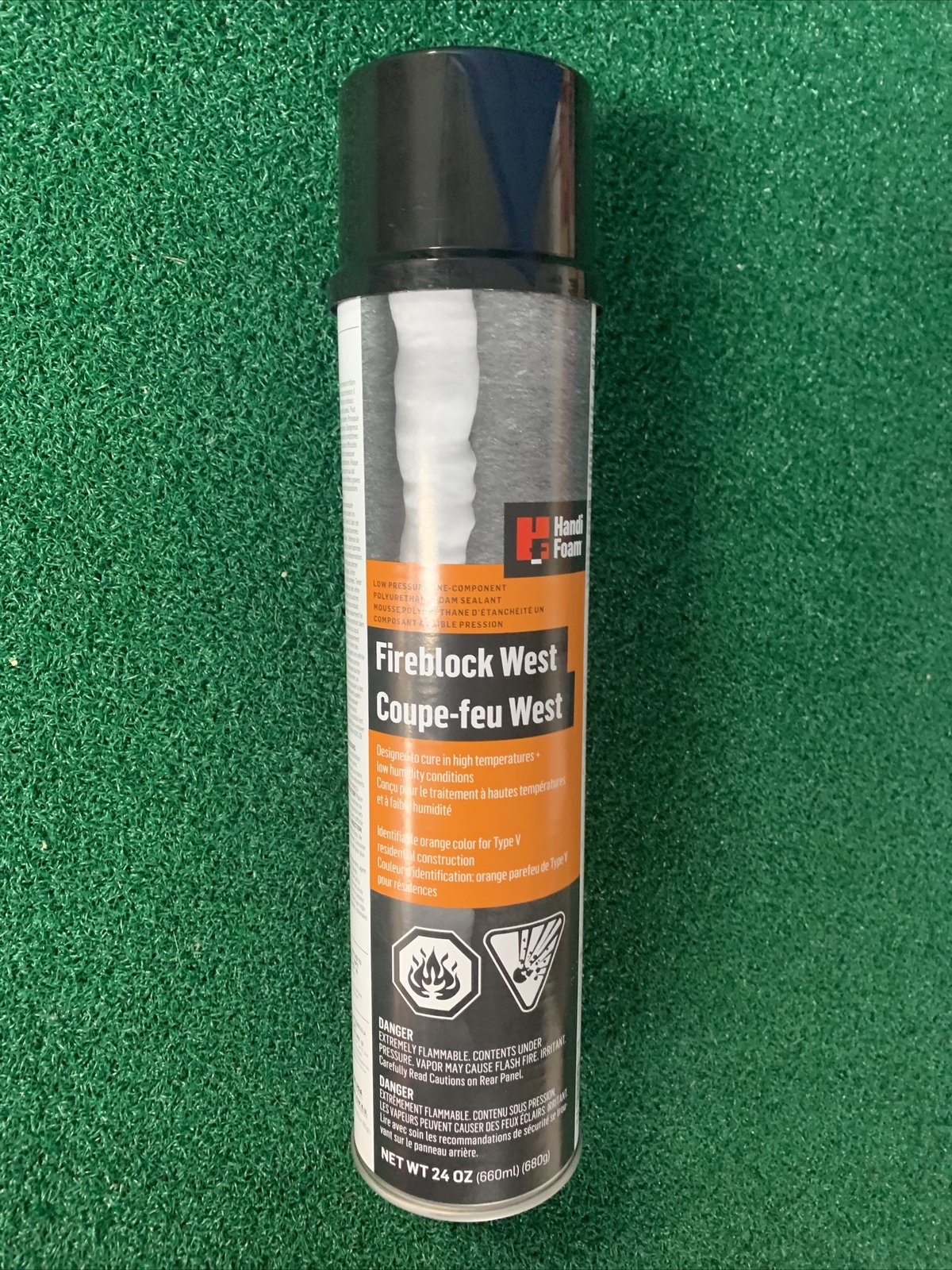 P30181+Handi-Foam+Fireblock+West+Sealant+Gun+Foam+Insulation+24oz for ...