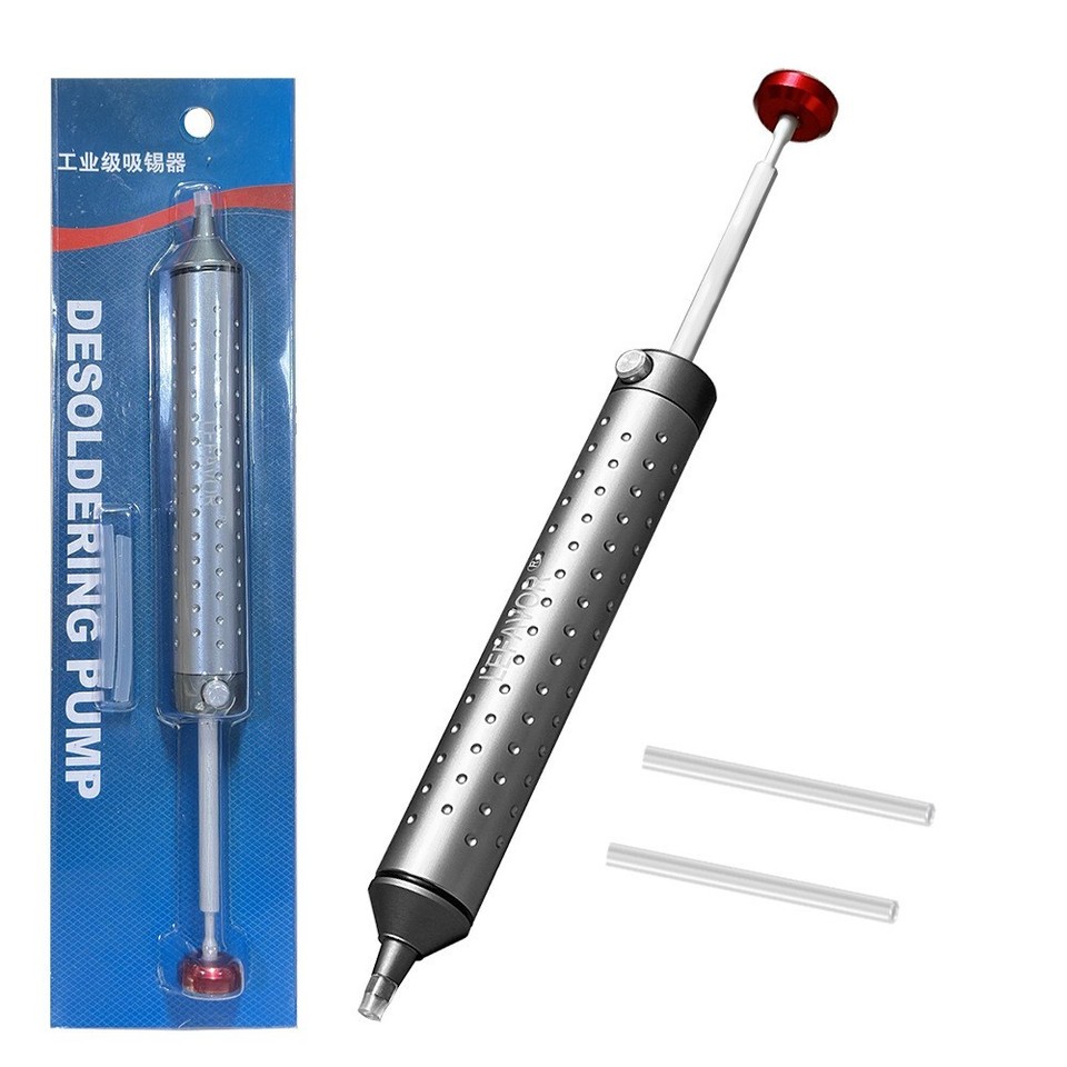 Soldering Accessory Solder Sucker One-handed Operation High Pressure ...