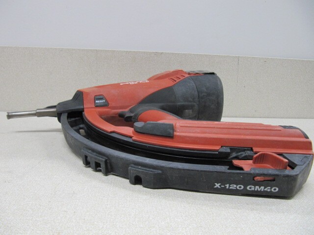 Hilti GX 120-ME Gas Powered Actuated Fastener Nail Gun with Case tested ...