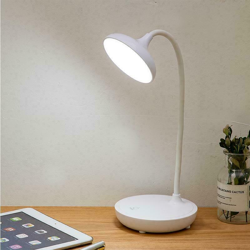 Bedside Touch Reading Desk Lamp Study LED Night Light Table Adjustable ...