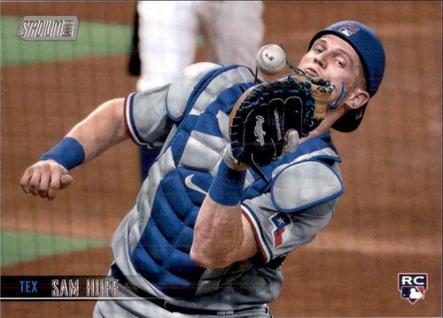 2021 Topps Stadium Club Sam Huff RC Texas Rangers #39 | eBay