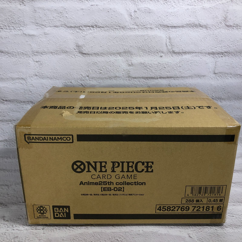One Piece Card Game Anime 25th Collection EB-02 Extra Booster 12box ...