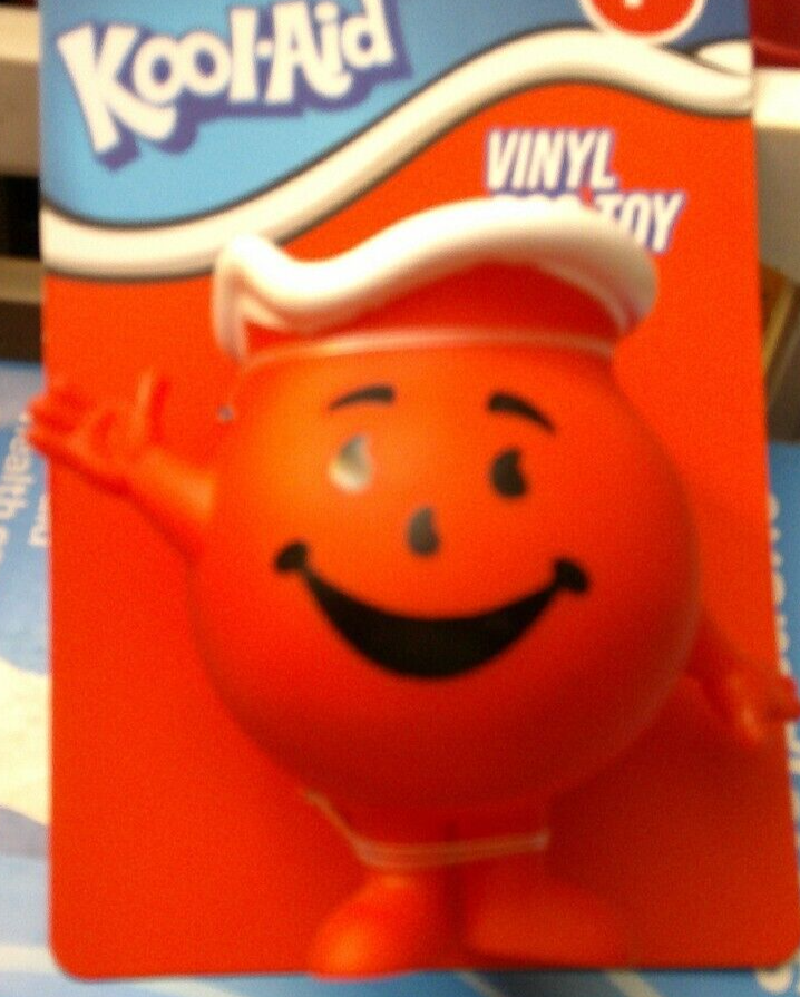 Kool-Aid Vinyl Squeaky Chew Dog Toy Kool Aid Man APPROX 4 INCHES IN ...