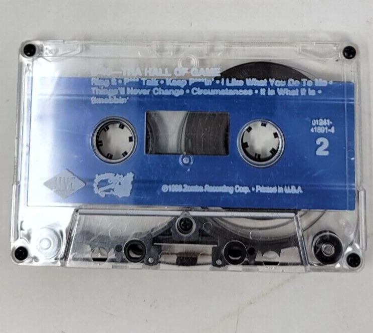 E40 The Hall Of Game 1996 Cassette Tape Gangster Rap HipHop Zomba ...