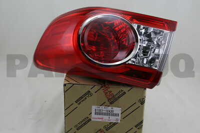 8155112A30 Genuine Toyota LENS & BODY, REAR COMBINATION LAMP, RH | eBay