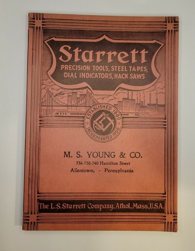 Vintage Starrett Precision Tool Catalog - No 26 - Machinists Tools | eBay