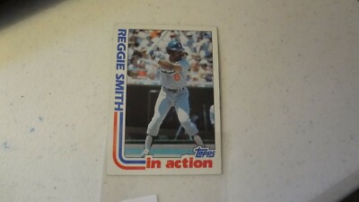 1982 TOPPS IN ACTION #546 REGGIE SMITH BASEBALL CARD | eBay