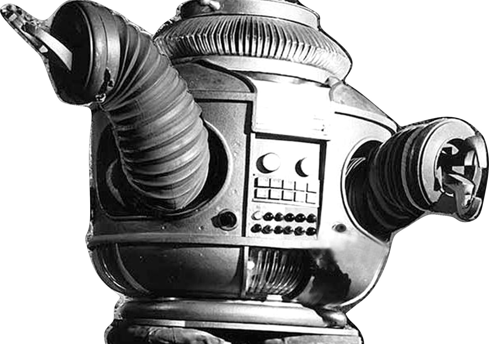 2 pcs Robby Robot / Robot b9 lost in spacel Life Size Cardboard Cutout ...