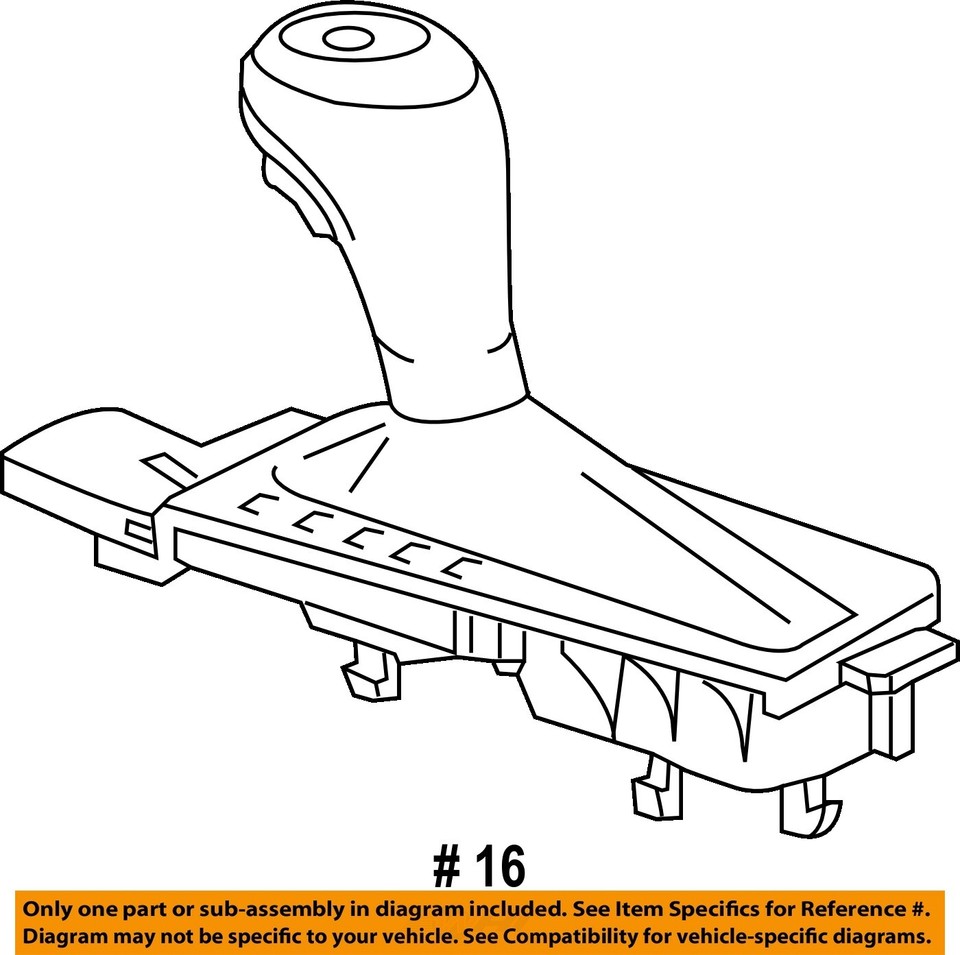 GM OEM 16-20 Impala Console Center Console-Shift Knob 84380431 | eBay